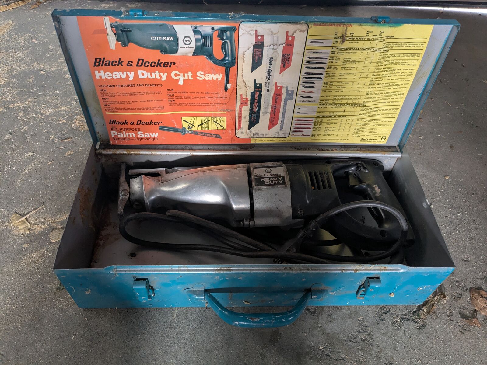 Heavy Duty Reciprocating Saw Black and Decker | Power and Hand Tools ...