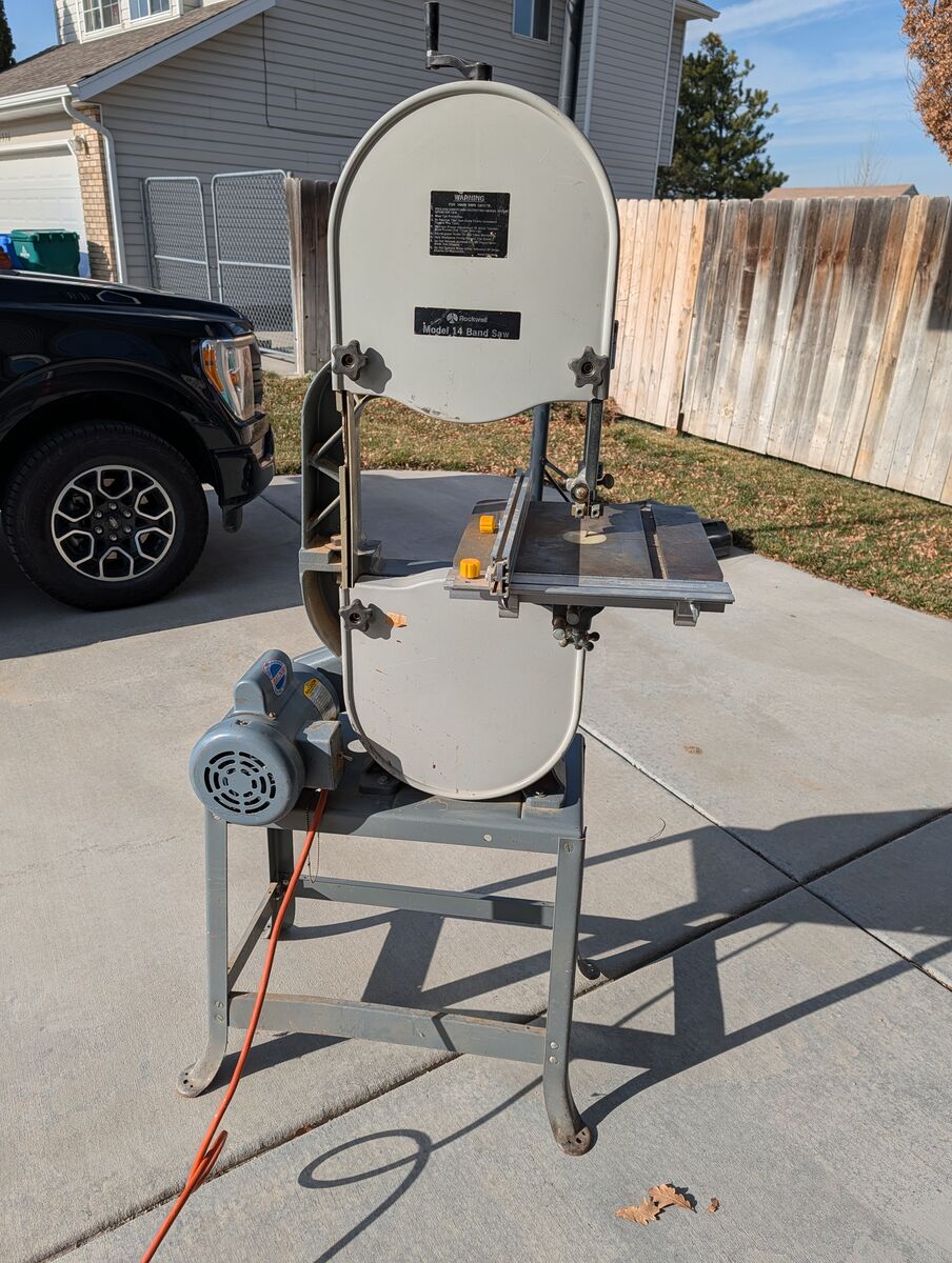 Rockwell Model 14 Band Saw | Woodworking Tools | KSL Classifieds