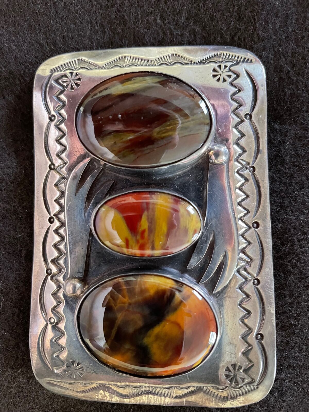 NEW SILVER AND SEMI PRECIOUS STONE BELT BUCKLE | Jewelry, Gems ...