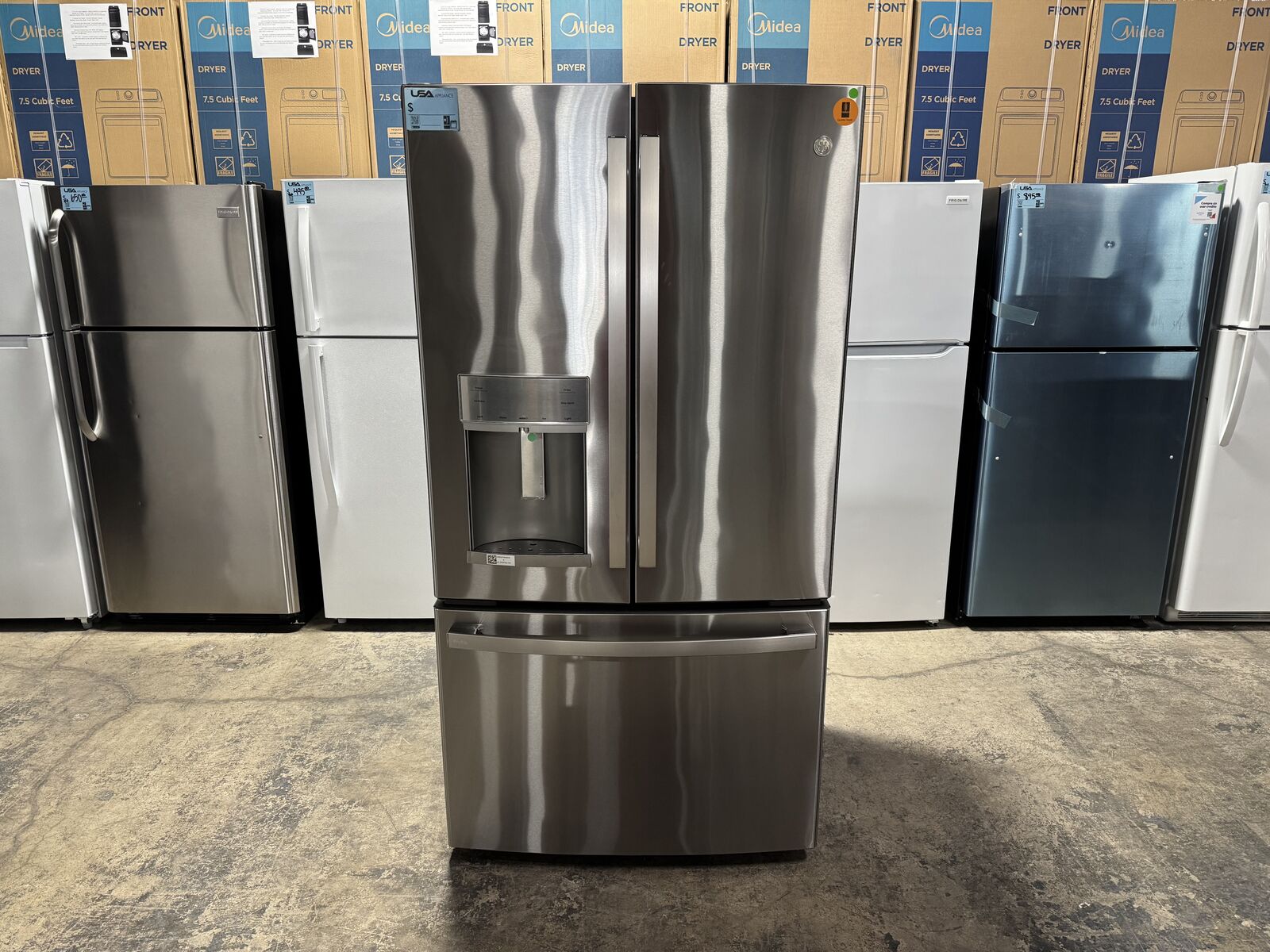 GE PROFILE COUNTER DEPTH FRENCH DOOR REFRIGERATOR | Refrigerators ...