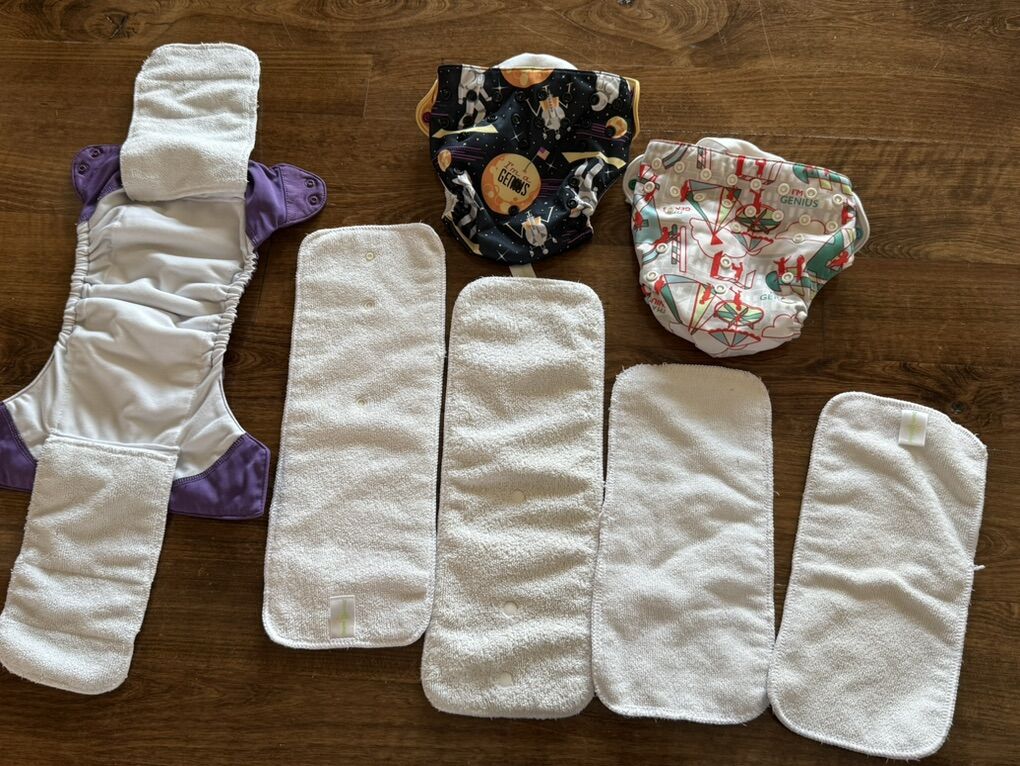 Cloth Diapers Bumgenius Set Bum Genius | Changing | KSL Classifieds