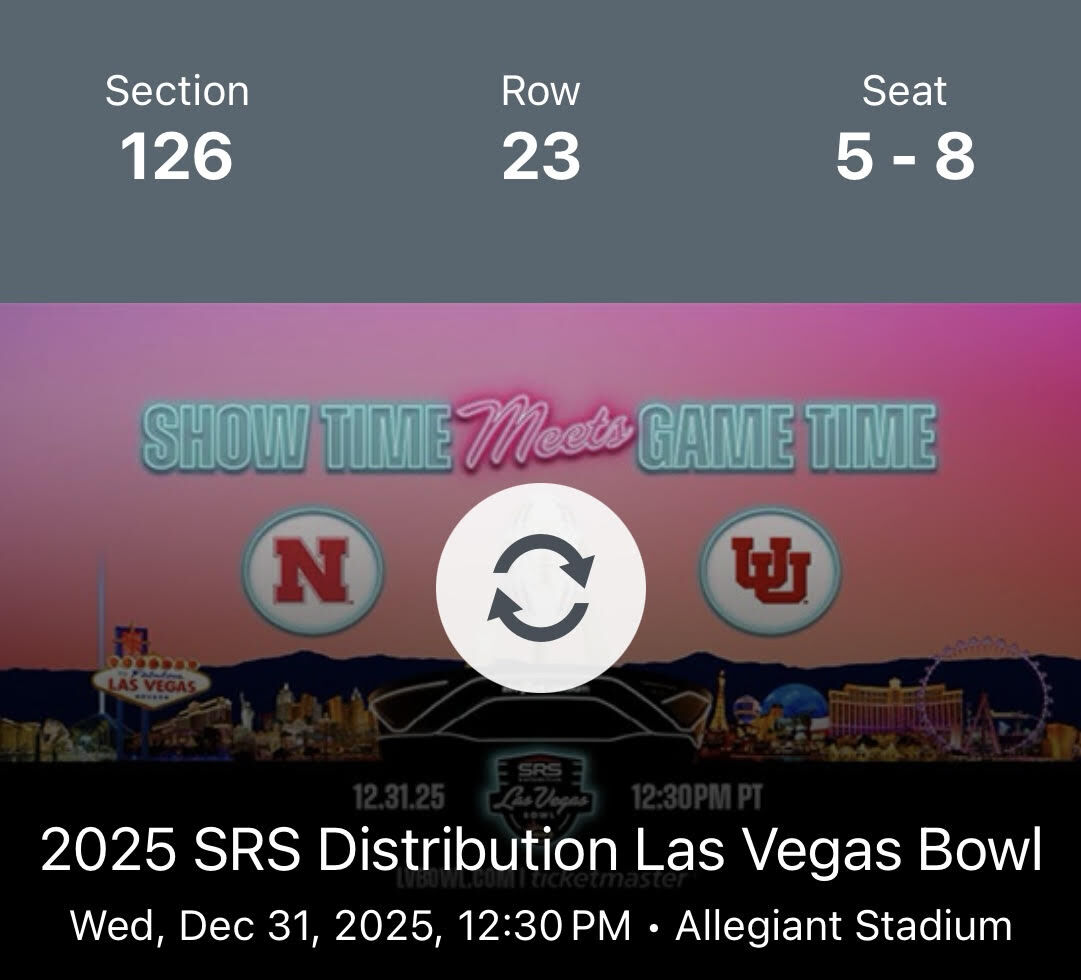 Las Vegas Bowl: Utah vs. Nebraska | University of Utah | KSL Classifieds