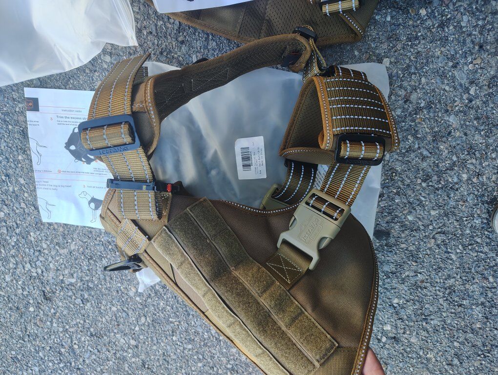 ICEFANG Tactical Dog Strap Harness $25 each | Pet Equipment and ...