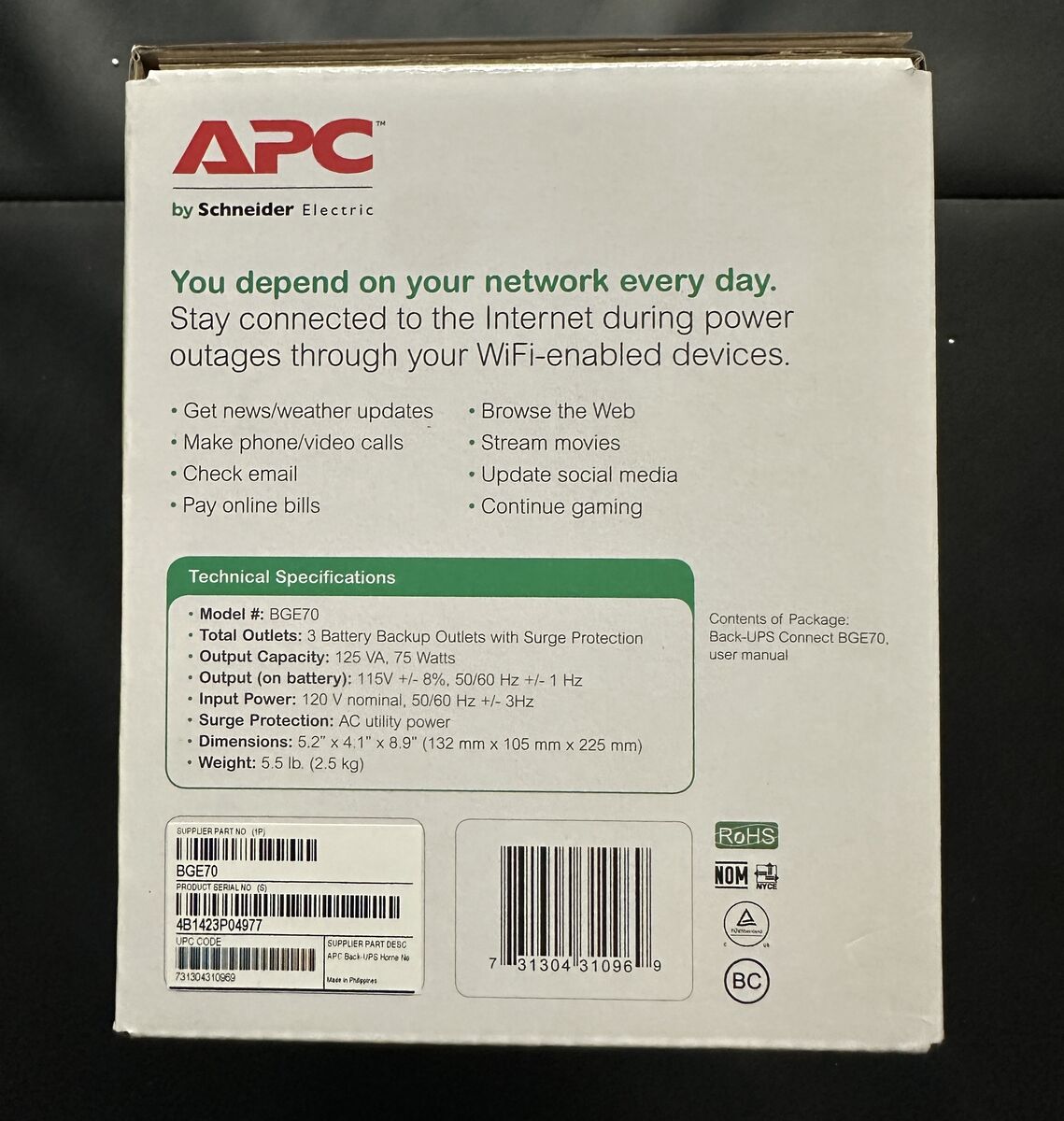 Brand new APC Network Back up. | Laptops | KSL Classifieds
