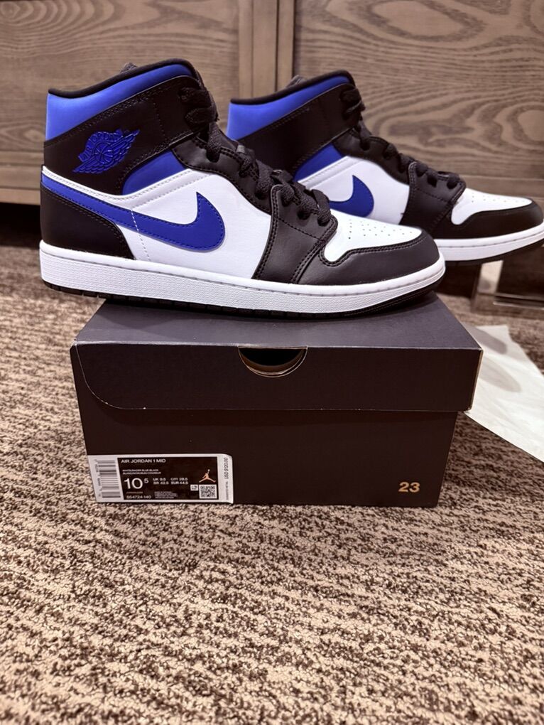 Nike Air Jordan 1 Mid Racer Blue.” Size 10.5 | Men's Shoes | KSL ...