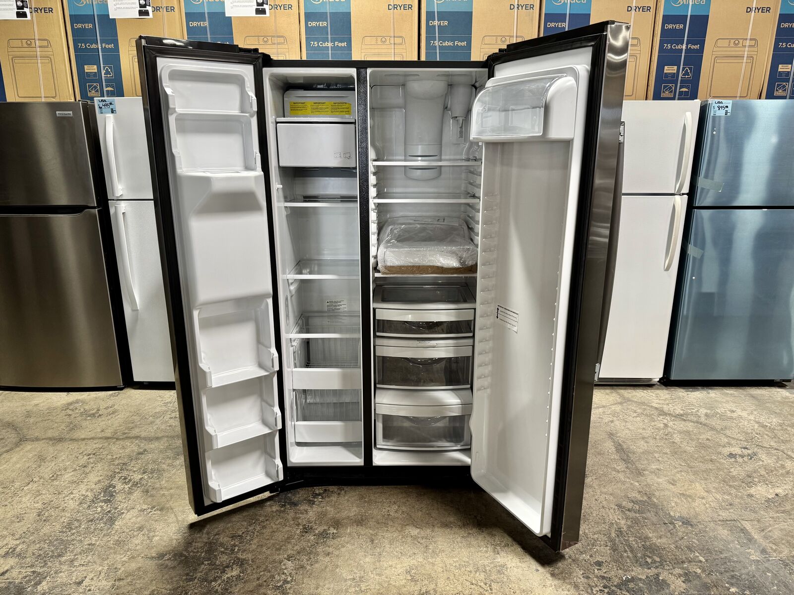 NEW GE COUNTER DEPTH STAINLESS REFRIGERATOR | Refrigerators & Freezers ...