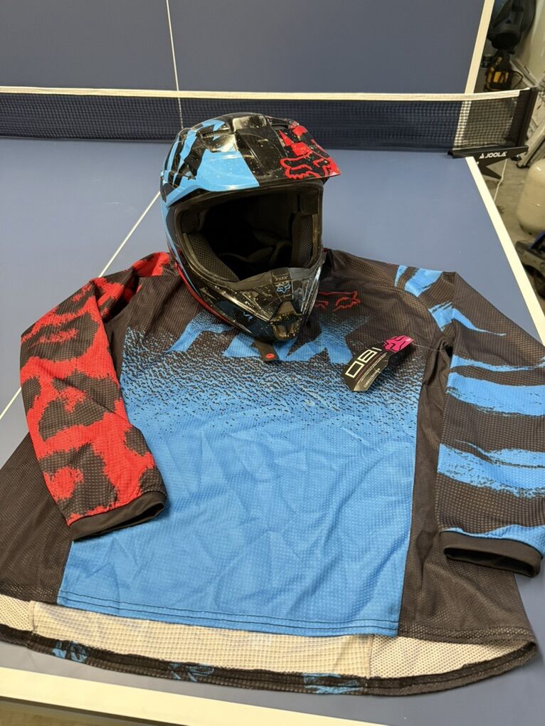 FOX XL HELMET With xxl Jersey | Motorcycle Accessories/Clothing | KSL ...