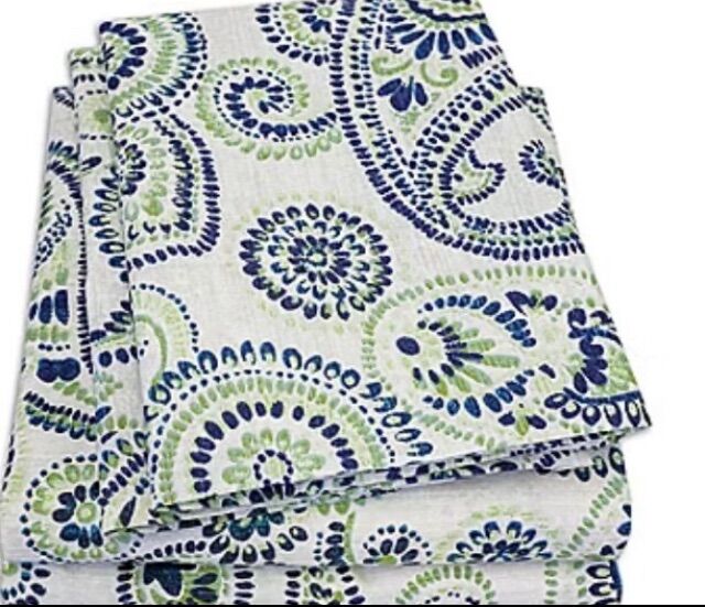 Blue Pattern King Sheet Set | Beds, Bedding | KSL Classifieds