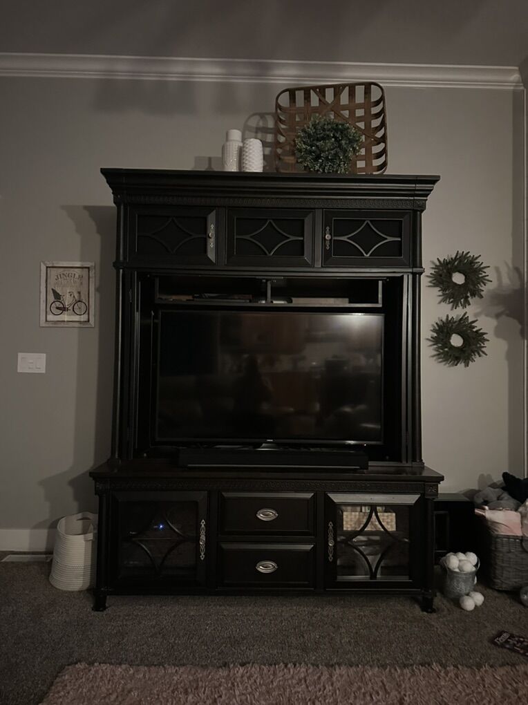 Solid Wood Aspen Entertainment Center | Entertainment Centers | KSL ...
