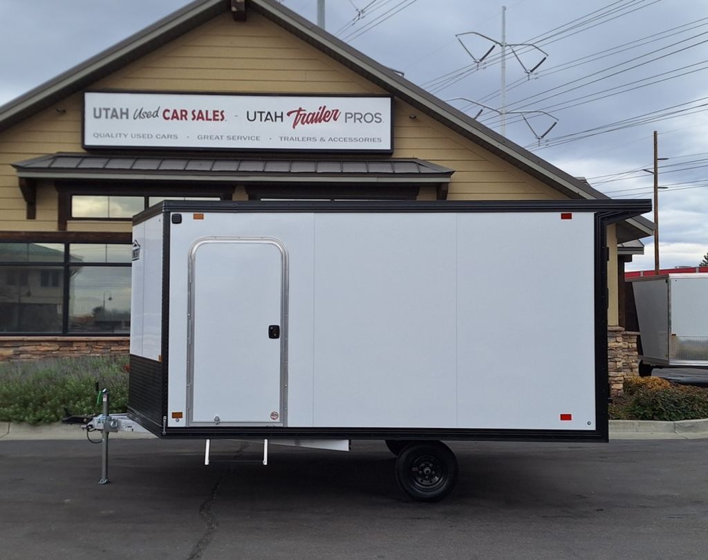 8x12 / 8.5x12 enclosed snowmobile trailer all aluminum High Country ...