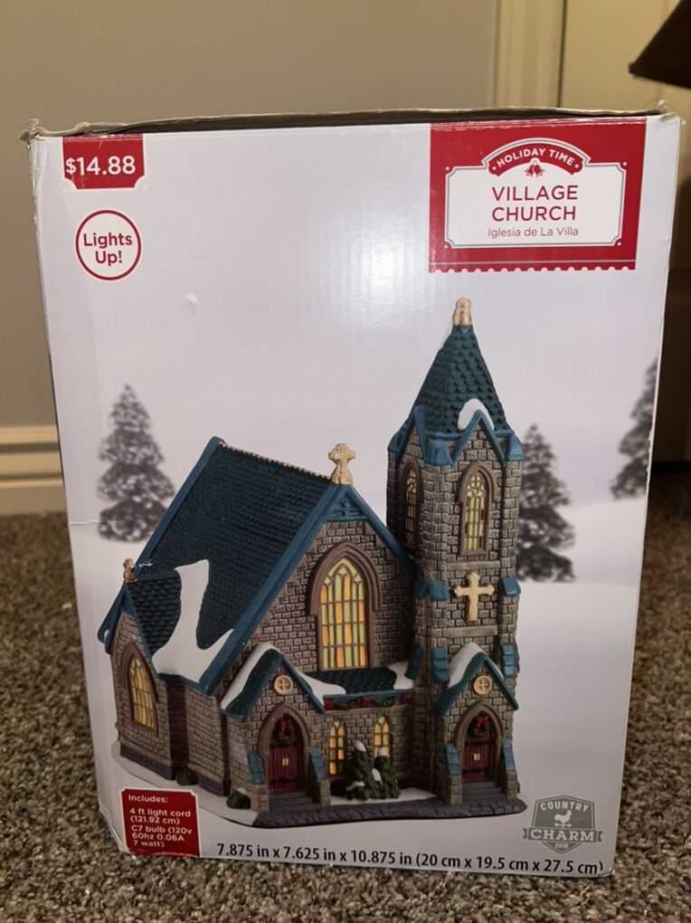 Holiday time Village Church | Seasonal\Holiday Decorations | KSL ...