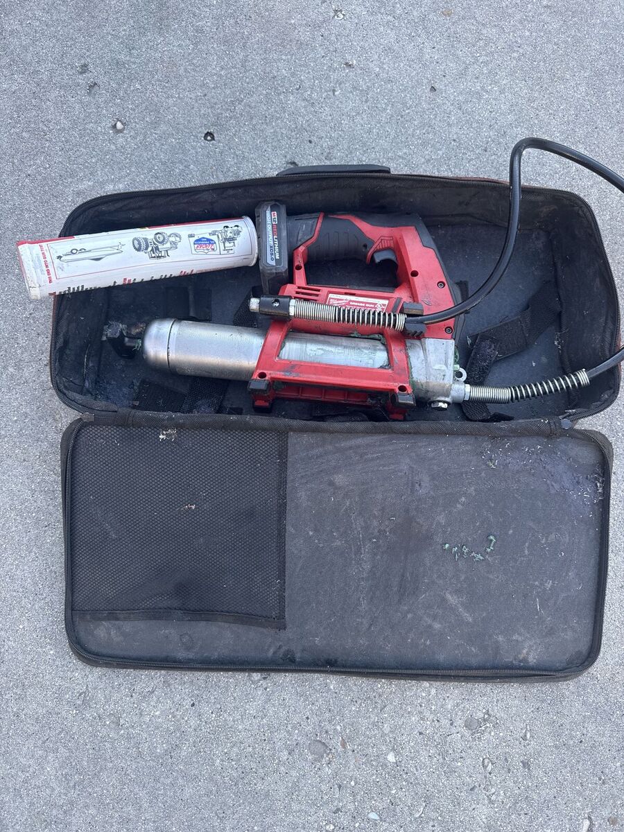 MILWAUKEE M12 12V Lithium-Ion Cordless Grease Gun, 2 AVAILBLE | Power ...