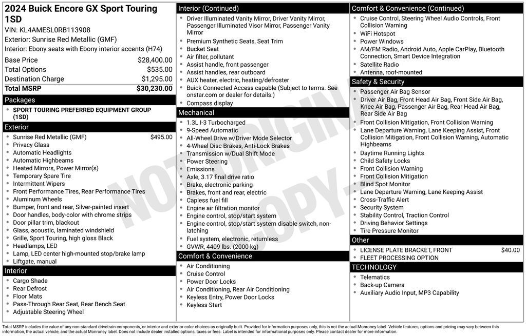 2024 Buick Encore GX Sport Touring in Provo, UT | KSL Cars