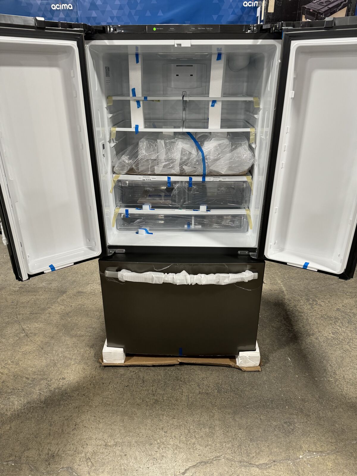 GE FRENCH DOOR REFRIGERATOR FINGERPRINT RESISTANT SLATE | Refrigerators ...