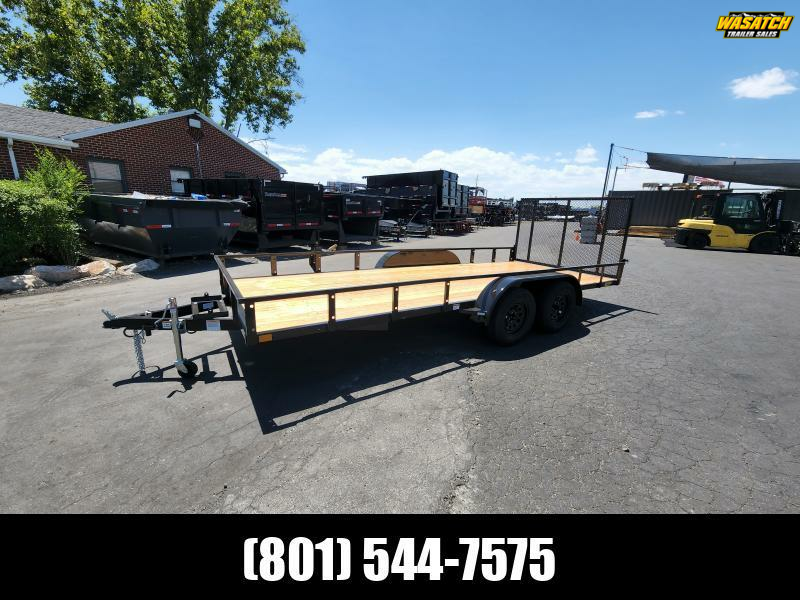 NEW MODEL: 2025 Wasatch Built Trailers 7X18 7K Utility Trailer ...
