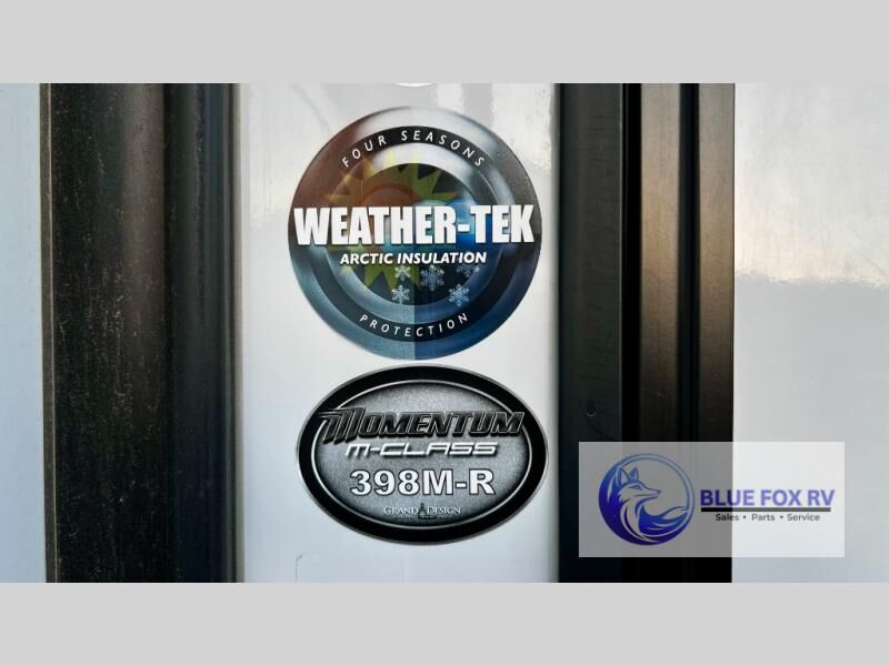 Used 2022 Grand Design Momentum M-Class 398M-R | Travel Trailers, Toy ...