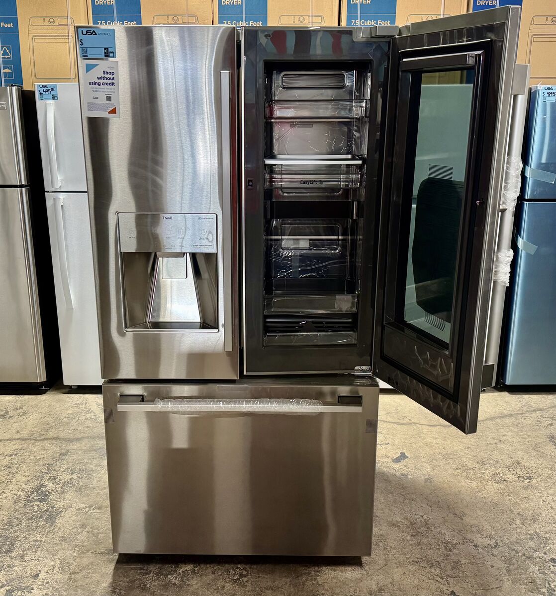 LG STUDIO COUNTER DEPTH SMART REFRIGERATOR | Refrigerators & Freezers ...