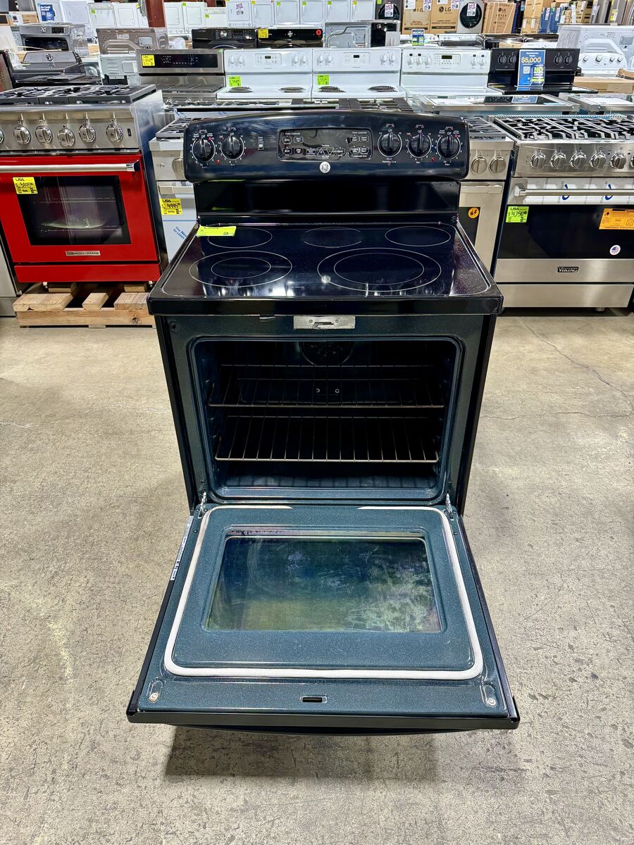 BLACK GE GLASS TOP RANGE | Stoves, Ranges and Ovens | KSL Classifieds