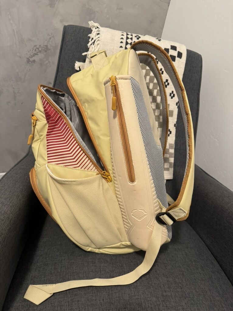 Evoshield Baseball Backpack Color :Tan/Brick | Backpacks and Gear Bags ...