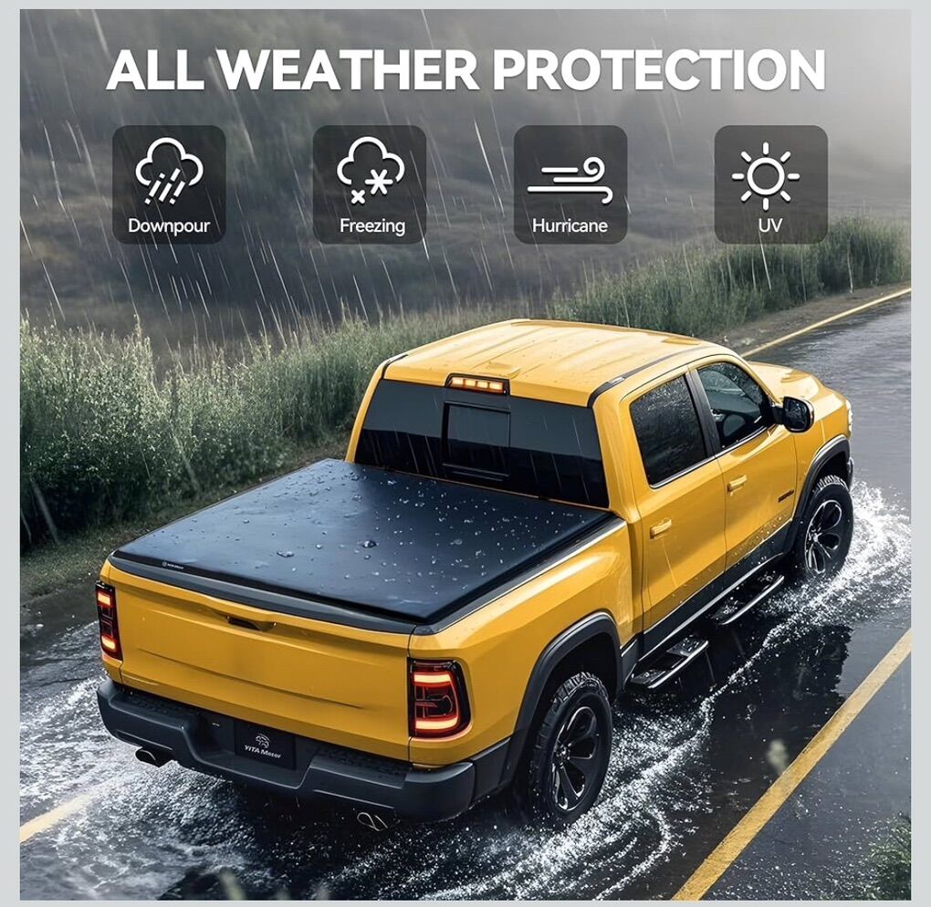 5.5 Ft Soft Roll Up Bed Tonneau Cover Toyota Tundr | Truck Shells | KSL ...