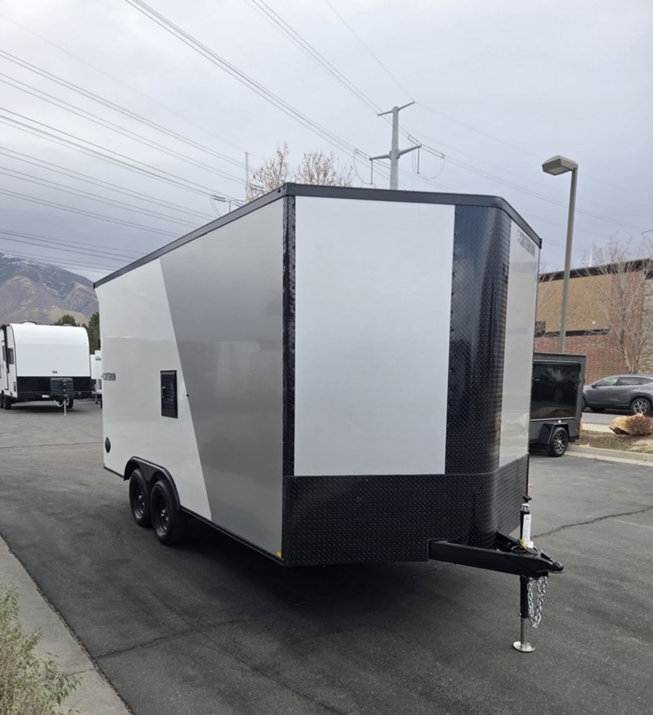 8x16 / 8.5x16 .080 aluminum exterior enclosed cargo trailer Criterion ...