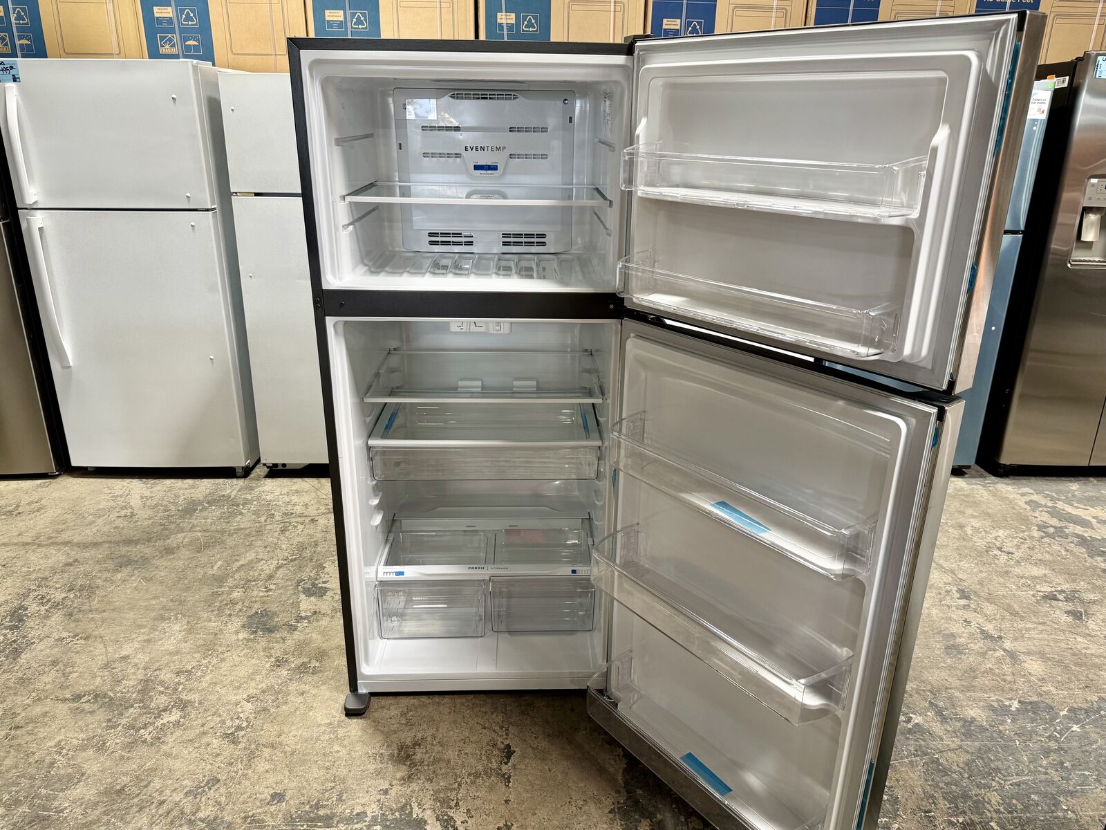 NEW FRIGIDAIRE STAINLESS STEEL 30 INCH REFRIGERATOR | Refrigerators ...