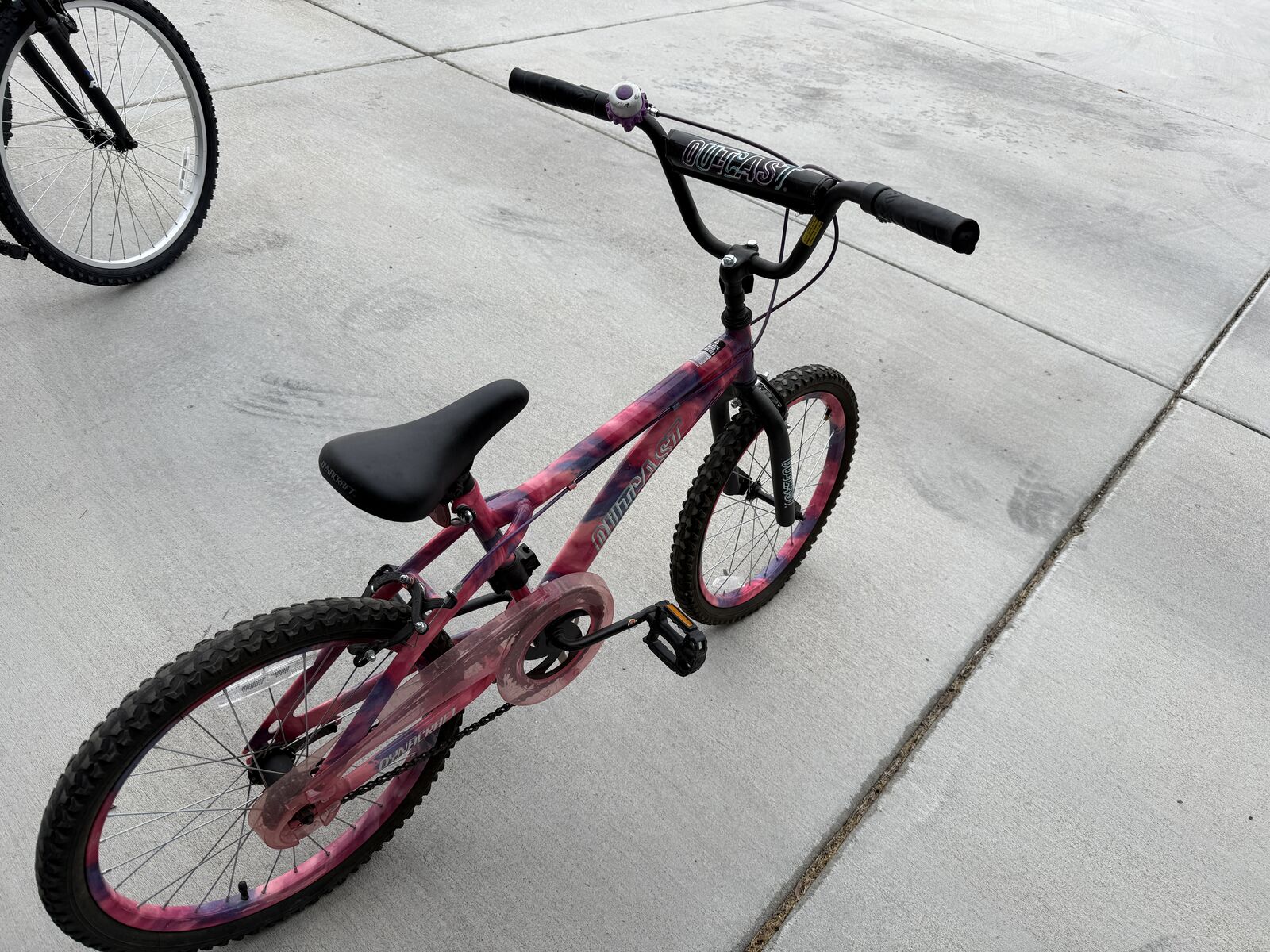Dynacraft Outcast Kids Bike – 20” Wheels – Pink/Purple – Tubes Included ...