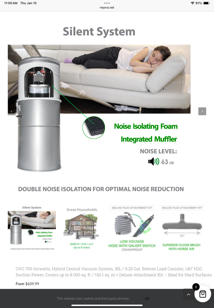 OVO CENTRAL VACUUM SYSTEM BRAND NEW IN BOX | Vacuums | KSL Classifieds