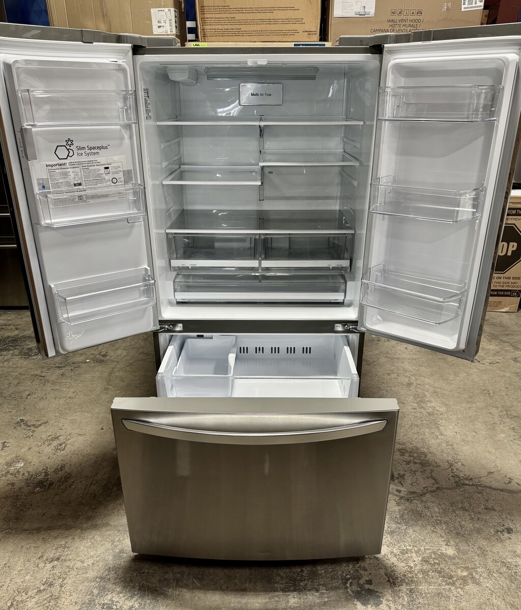 LG SMART FRENCH DOOR REFRIGERATOR STAINLESS | Refrigerators & Freezers ...