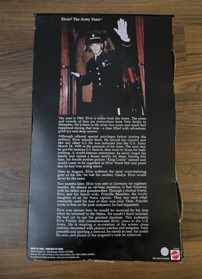 Elvis Presley - The Army Years collectible | Action Figures | KSL ...