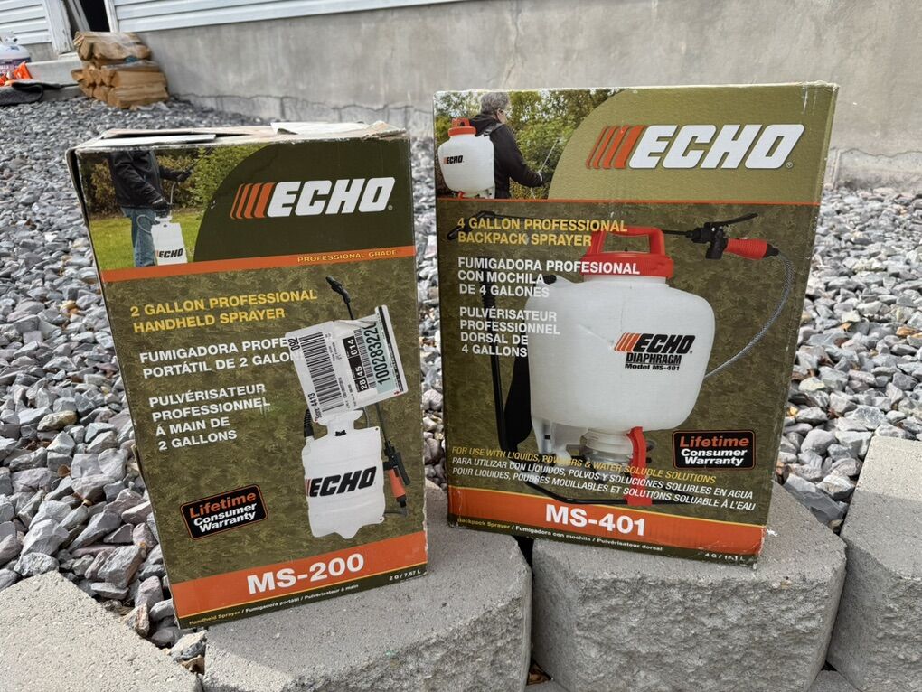 Echo Pro Sprayers Bundle – MS-200 + MS-401 | Other Garden/Lawn/Yard ...