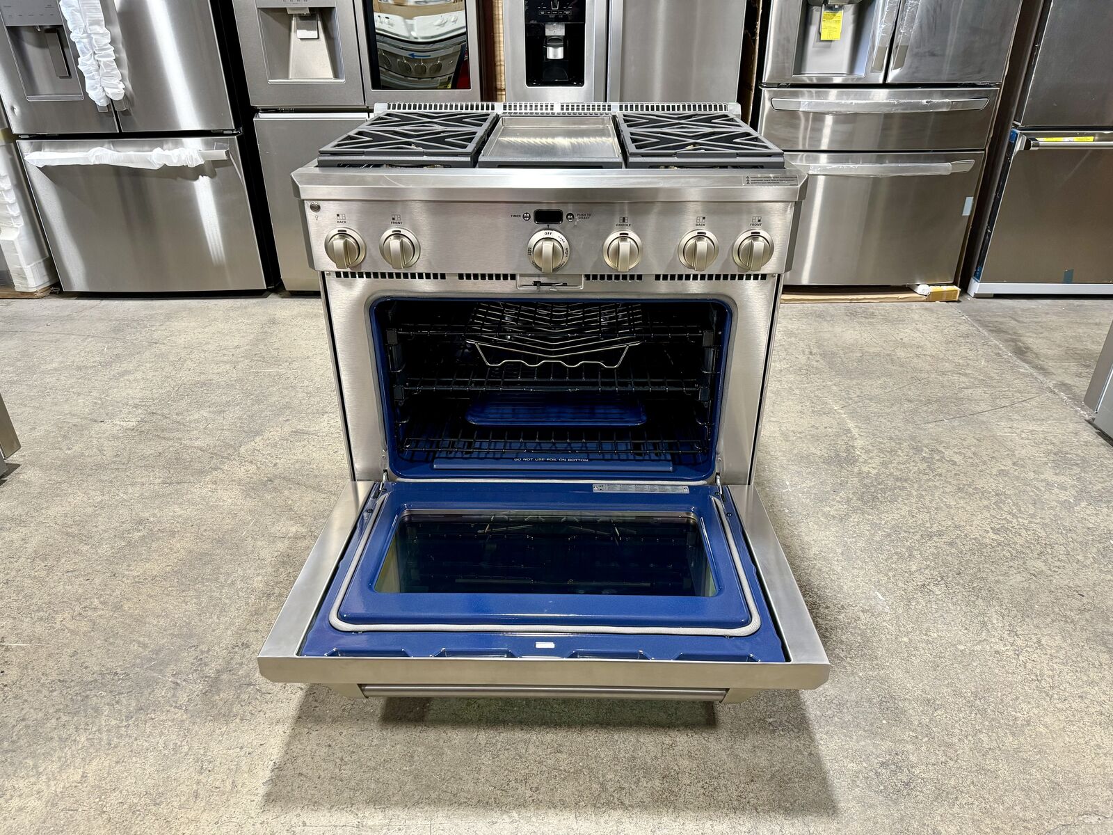 NEW MONOGRAM STATEMENT SERIES PRO GAS RANGE | Stoves, Ranges and Ovens ...