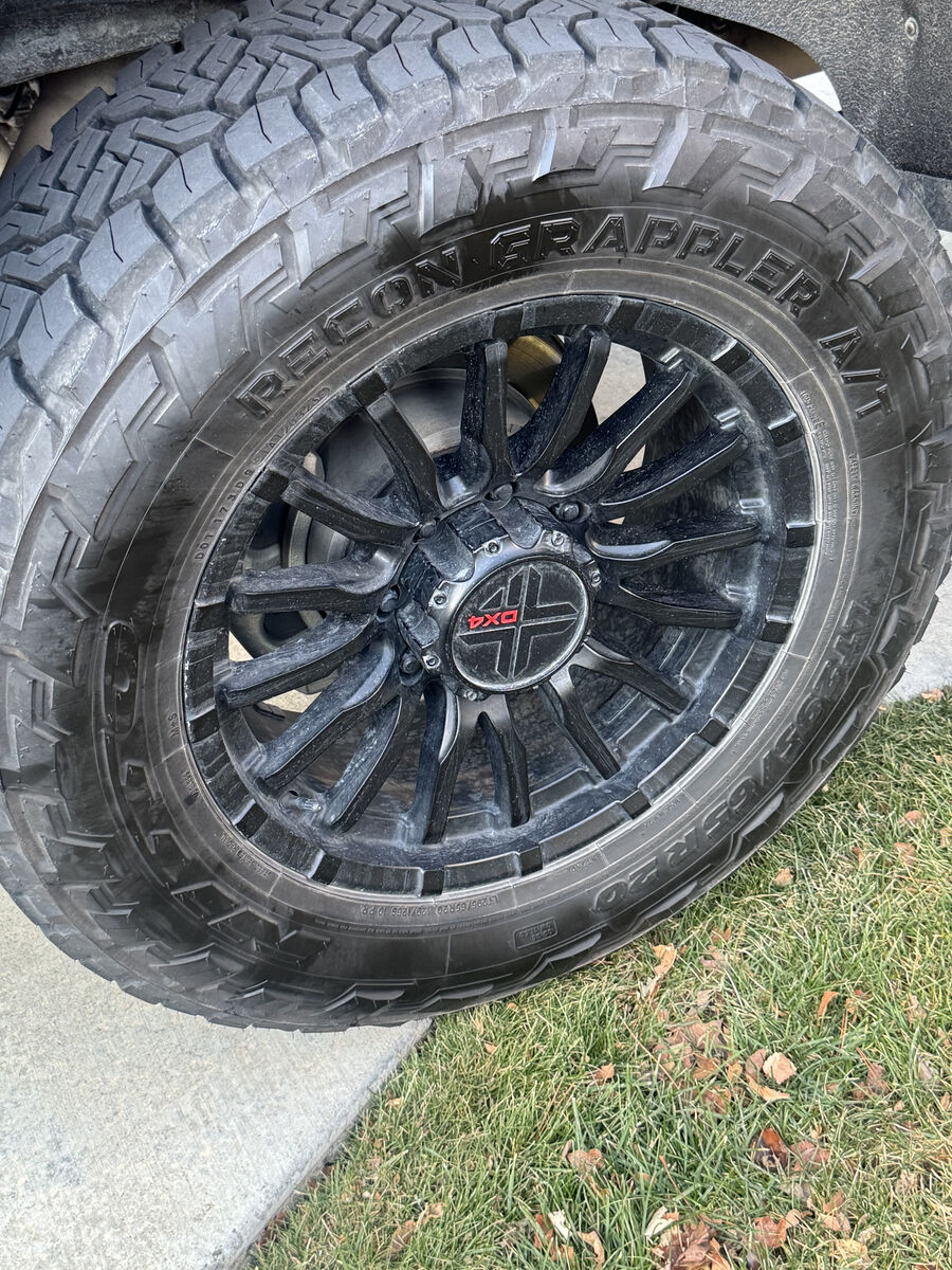 DX4 20 inch Wheels with Nitto Recon Grappler Wheels | Wheels and Tires ...