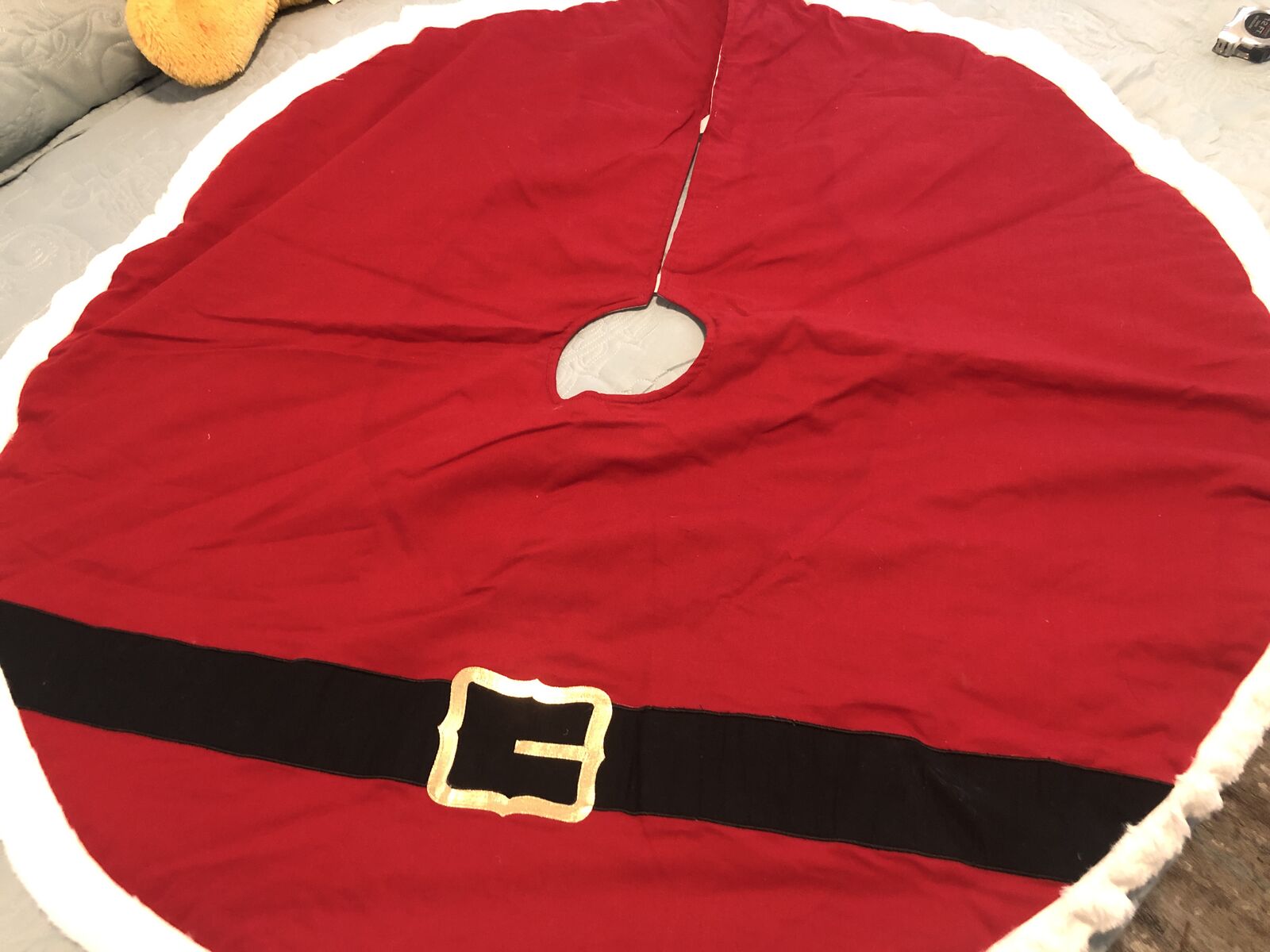 Holiday Time Christmas Gnome Tree Skirt New 48 Inch | Seasonal\Holiday ...