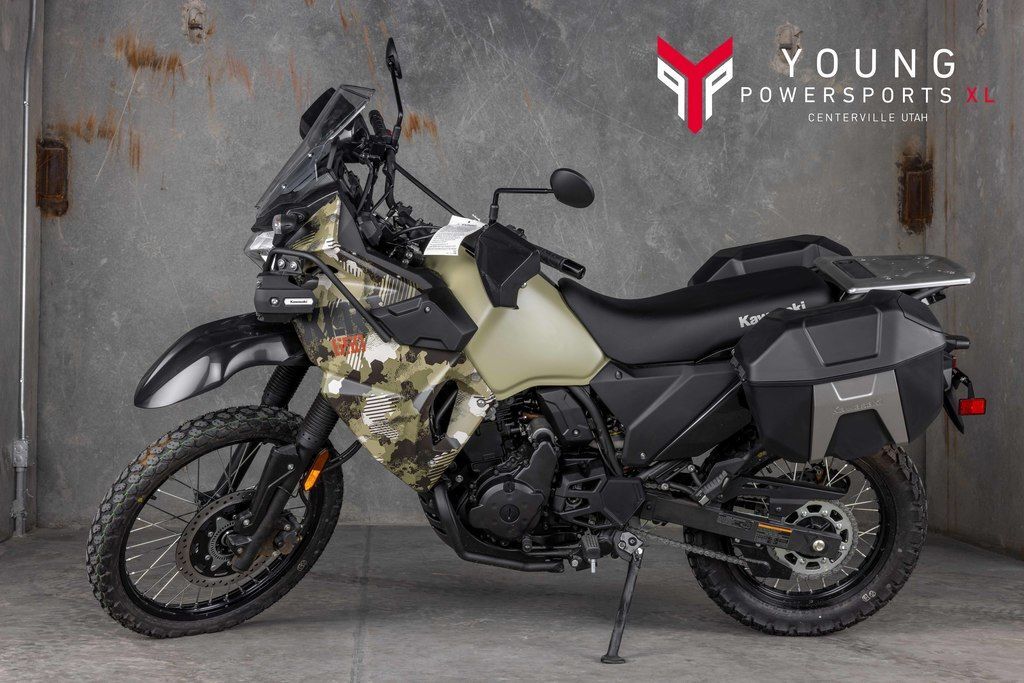 2025 Kawasaki KLR®650 Adventure ABS Cypher Camo Beige | Enduro | KSL ...
